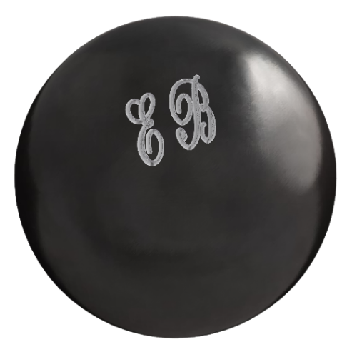 Boule de Pétanque La Boule Noire - COU strie 0 – Univers pétanque